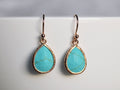 Turquoise earrings, December Birthstone Gift, December Birthstone earr